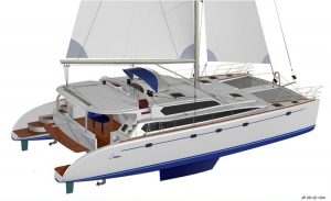 18m (60′) Sailing Catamaran | Aurora Marine Design