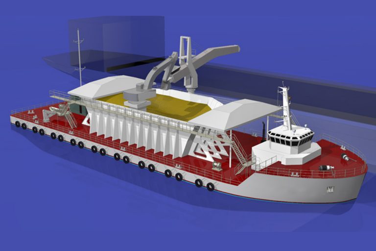 70.0m (231′) Ore Transfer Vessel | Aurora Marine Design